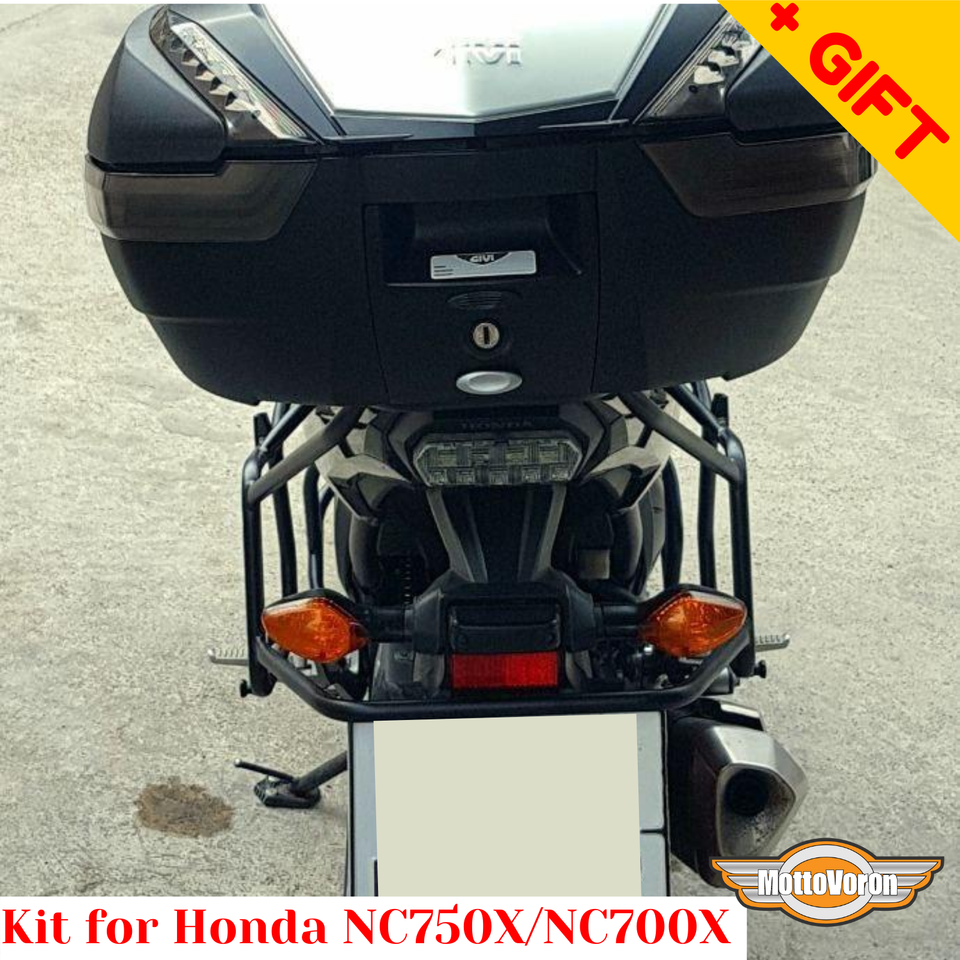 For Honda NC750X Rack luggage system Crash bars NC 700 X NC750XA ...