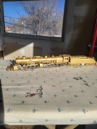 Westside Model Company Santa Fe 3000 2-10-10-2 Brass Steam Locomotive ...
