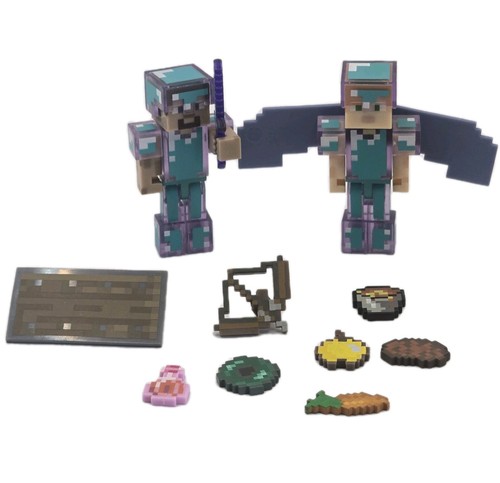 MINECRAFT Hardcore Survival Pack Mini Figures: Series 4 Mojang 2017 ...