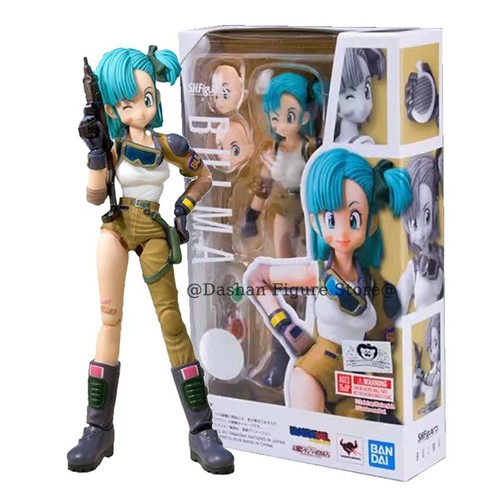 13.5cm Dragon Ball Bulma Action Figure Movable PVC Anime Collectible ...