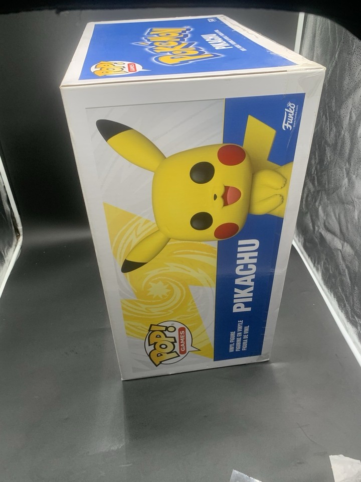 18" Funko Pop! Games Pokemon Pikachu Jumbo Figure 01 BRAND NEW in Box ...
