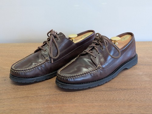 Rancourt & Co. Custom Ranger-Moc Color 8 Shell Cordovan Size 11.5 D | eBay