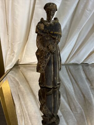 Statues & Figures - Wooden Santo Statue