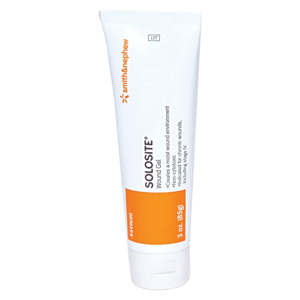 Solosite Hydrogel Wound Dressing by Smith & Nephew, 3 oz Tubes - Box of ...