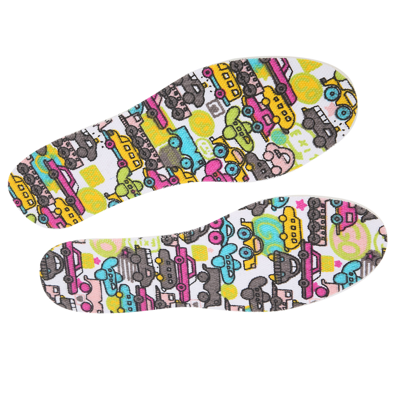 (Cartoon Car)Children Shoe Sole Inserts Wearresistant Nonslip Shoe ...