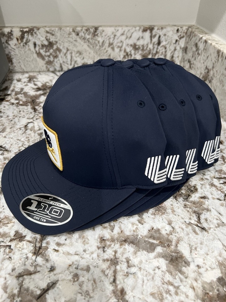 🔥 LIV CRUSHERS GC PATCH HAT Flexfit Blue NAVY Golf Bryson Brand New ...