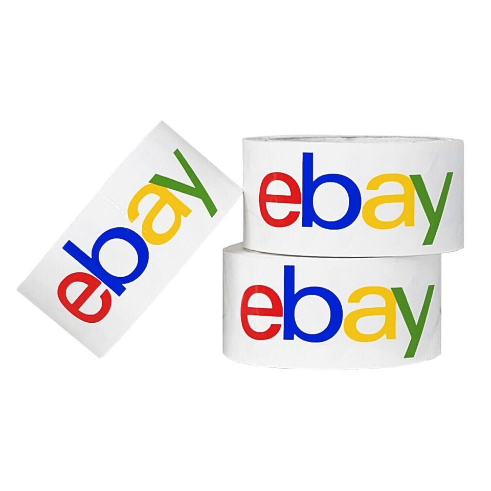 1 Roll 2" x 75 yds Official eBay Branded Packaging Packing Package ...