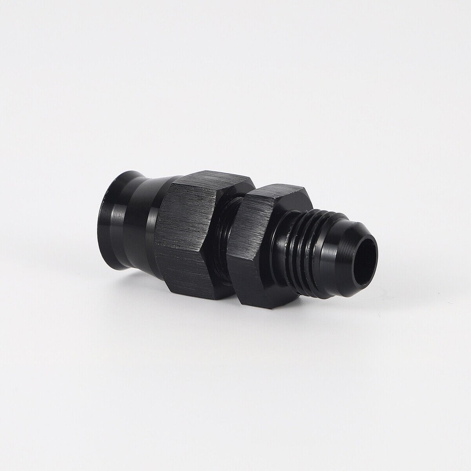 6AN To 3/8" Tube Hardline Fuel Line Adapter Fitting Tubing compression ...