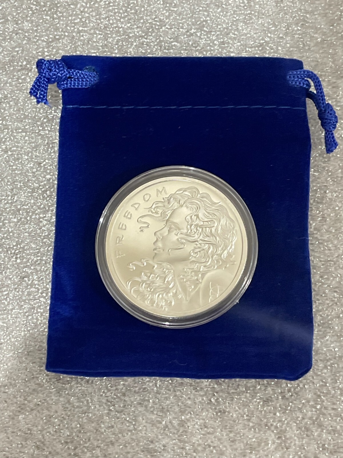 2021 Freedom Girl Silver Shield Silver Round 1 oz .999 Fine Silver IN ...