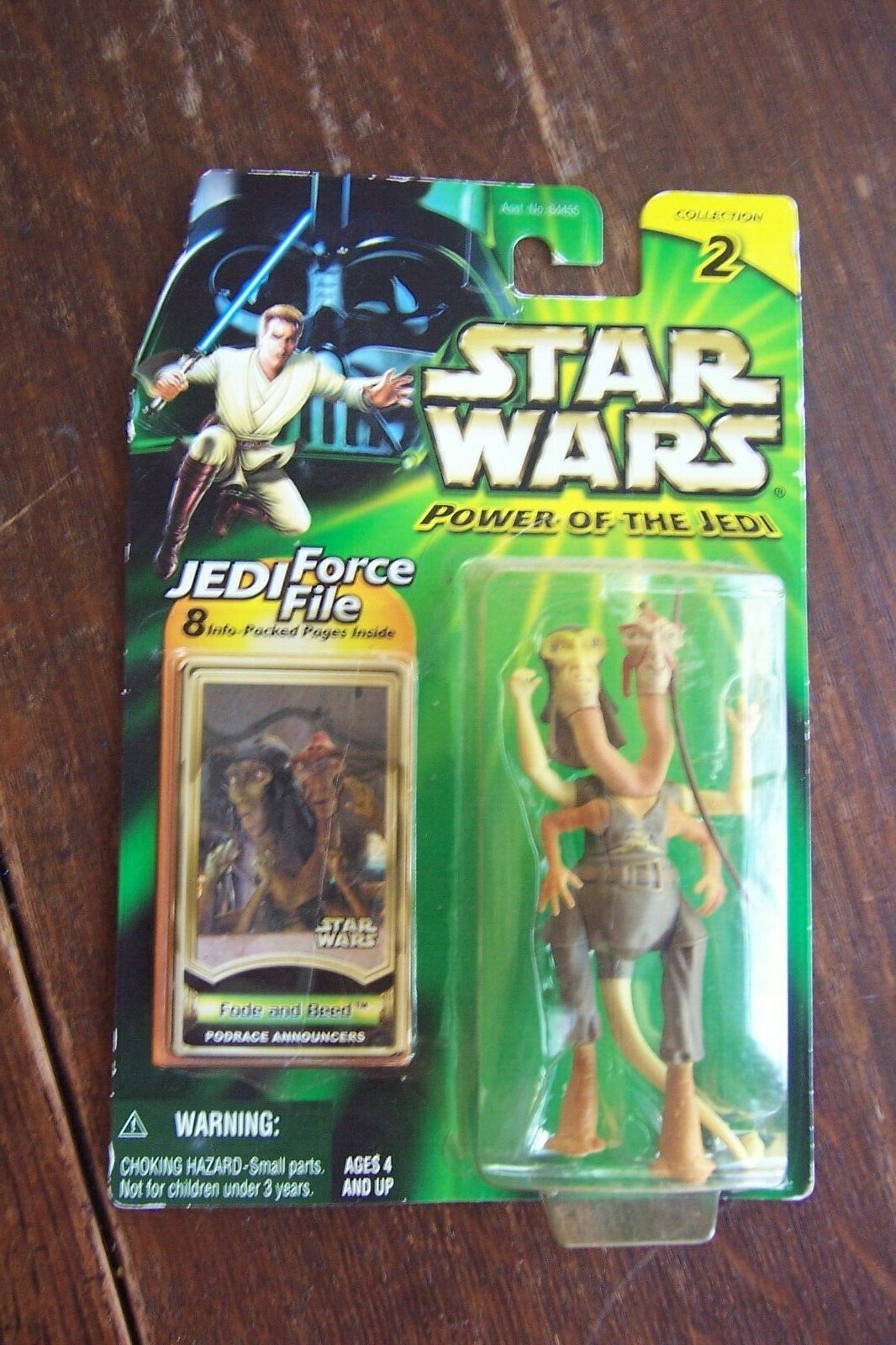 2000 Hasbro Star Wars Power of the Jedi Fode and Beed & Jedi Force File ...