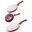 Buckingham Induction Frying Pan with Ceramic Non-Stick coating, Red | eBay