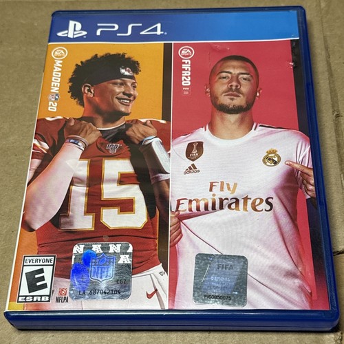 Madden NFL 20 & FIFA 20 (PlayStation 4 PS4) EA Sports Bundle 2 Discs ...