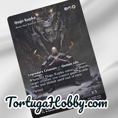 MTG: Magic The Gathering - Final Fantasy - Hugo Kupka #50 Borderless | eBay