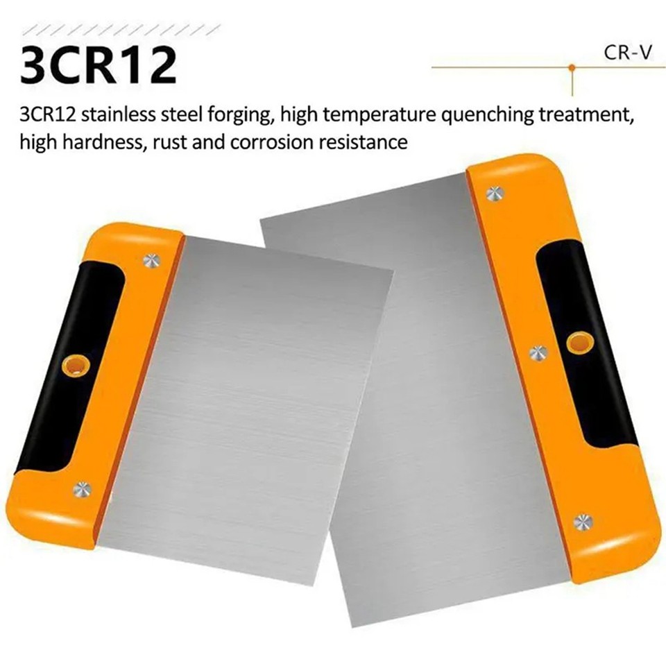 2X(Spatola/Spatola per Stucco In Acciaio Inossidabile Strumento per ...