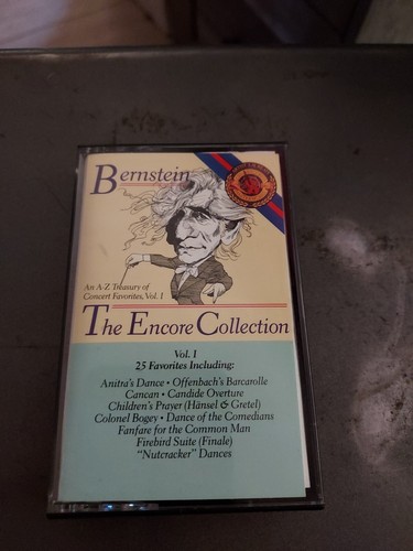 LEONARD BERNSTEIN CASSETTE THE ENCORE COLLECTION VOLUME 1 | eBay