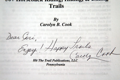 Ride Pennsylvania HORSE TRAILS Part I - Eastern Half of PA SIGNED ...