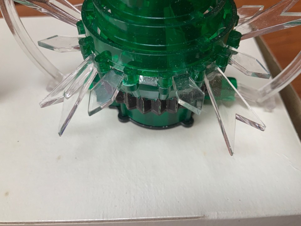 4 Vintage Merry Glow Spinner Christmas Ornaments Sputnik Atomic UFO ...