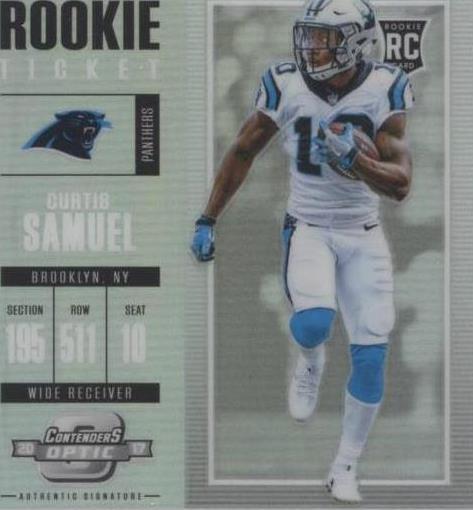 2017 Panini Contenders Optic - Rookie Ticket RPS Autograph Curtis ...