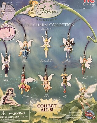 Disney Fairies Figure Charm Collection Series 1 Rani Tinkerbell Bess ...