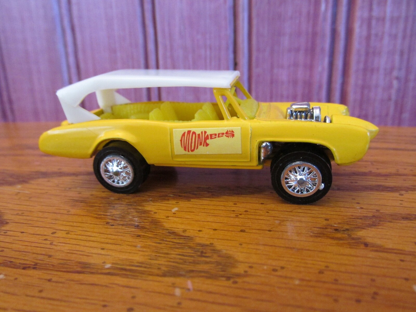 1970 Remco The Monkees Monkeemobile Diecast Car YELLOW - RARE - | eBay