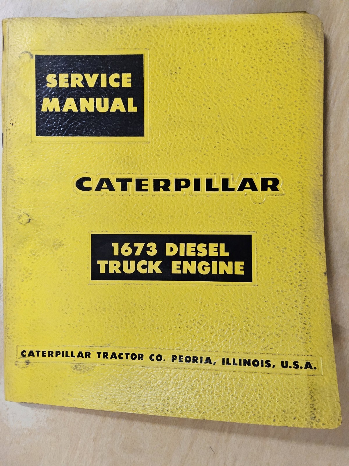 Caterpillar 1673 Diesel Truck Engines, Service Manual, Issued 1969 | eBay