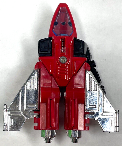 1983 Bandai Tonka GoBots “Fitor” Vintage Action Figure Red Jet Silver ...