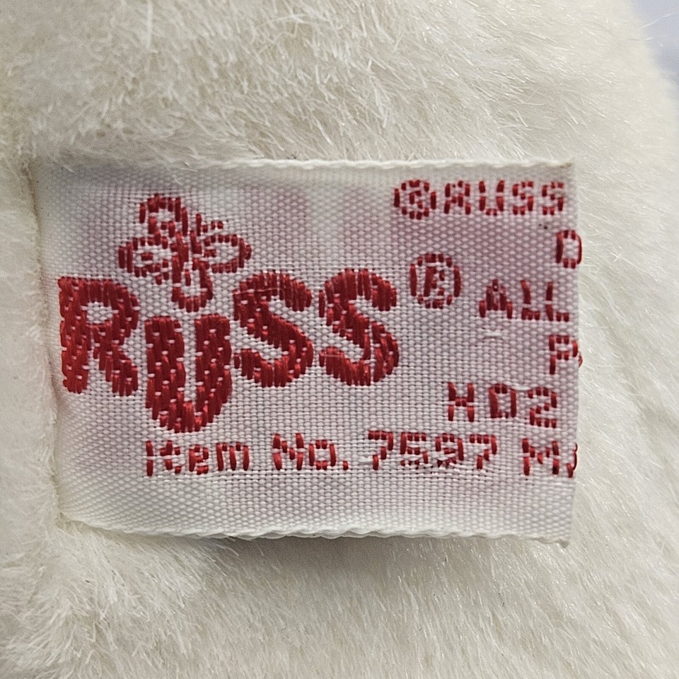 Russ Caress Soft Pets Seal Plush Baby Harp White Santa Hat Christmas ...