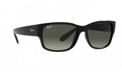 New Ray-Ban Sunglasses RB 4388 601/71 58-18 Large Black Frames Grey ...