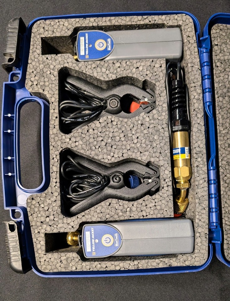 Yellow Jacket 67023 Dual ManTooth-PTV Wireless Digital Press/Temp/Vac ...