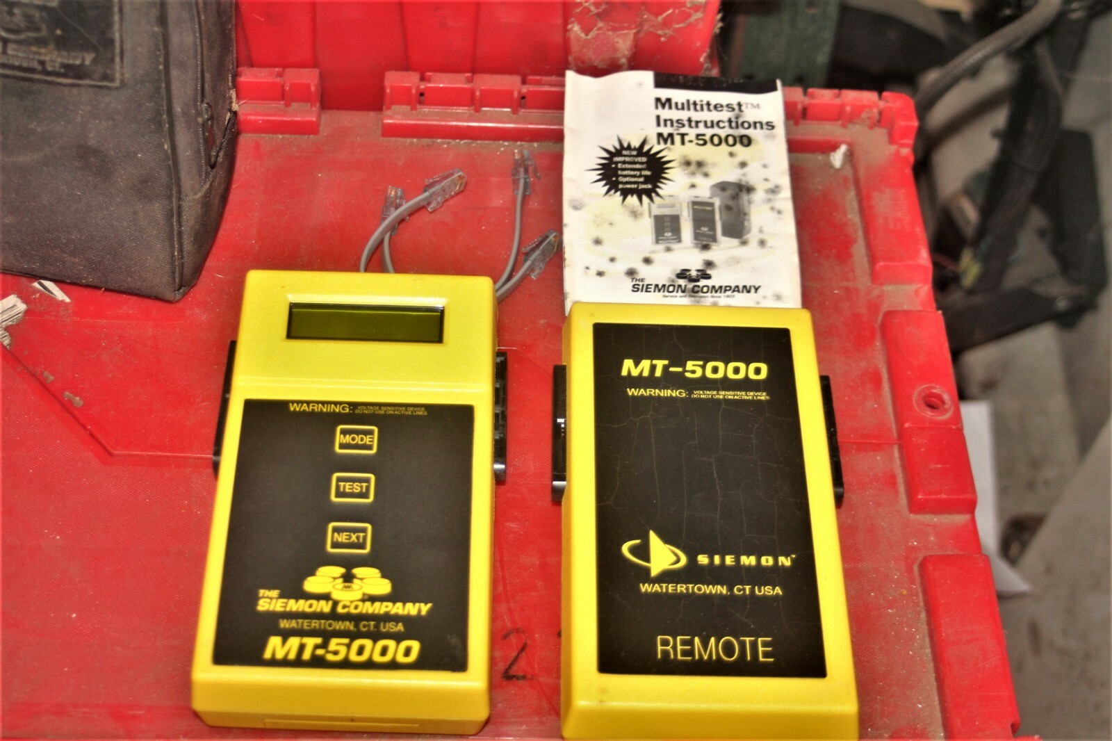 Siemon Multi-test Cable Tester MT-5000 | eBay
