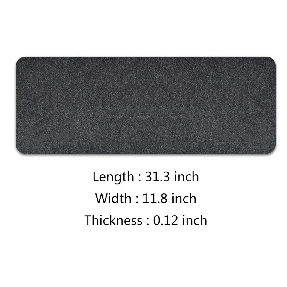 Extended Gaming Mouse Pad, Non-Slip Desk Pad, Desktop Protector Mat ...