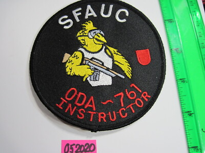 Special Forces Group Operational Detachment Alpha ODA-761 Patch 7th SFG ...