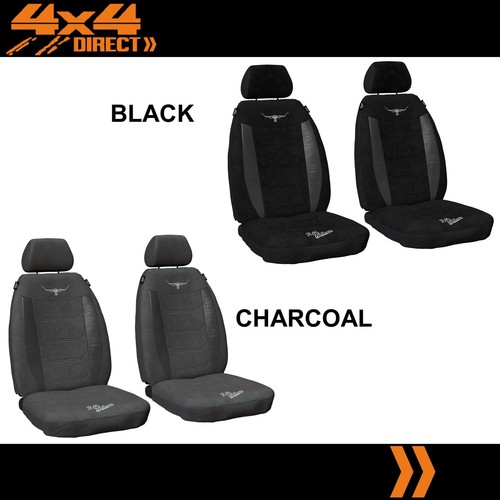 1 ROW CUSTOM RM WILLIAMS SUEDE SEAT COVERS FOR HOLDEN COMMODORE SEDAN ...