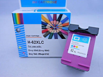 HP62XL Color Ink Cartridge for HP Envy 5540 5542 5640 5646 5660 5664 ...