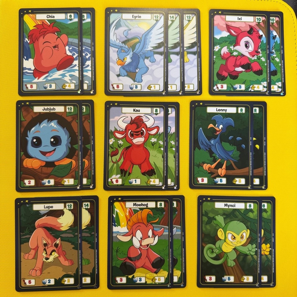 Neopets Upper Deck Battledome TCG Singles - Defenders of Neopia Basic ...
