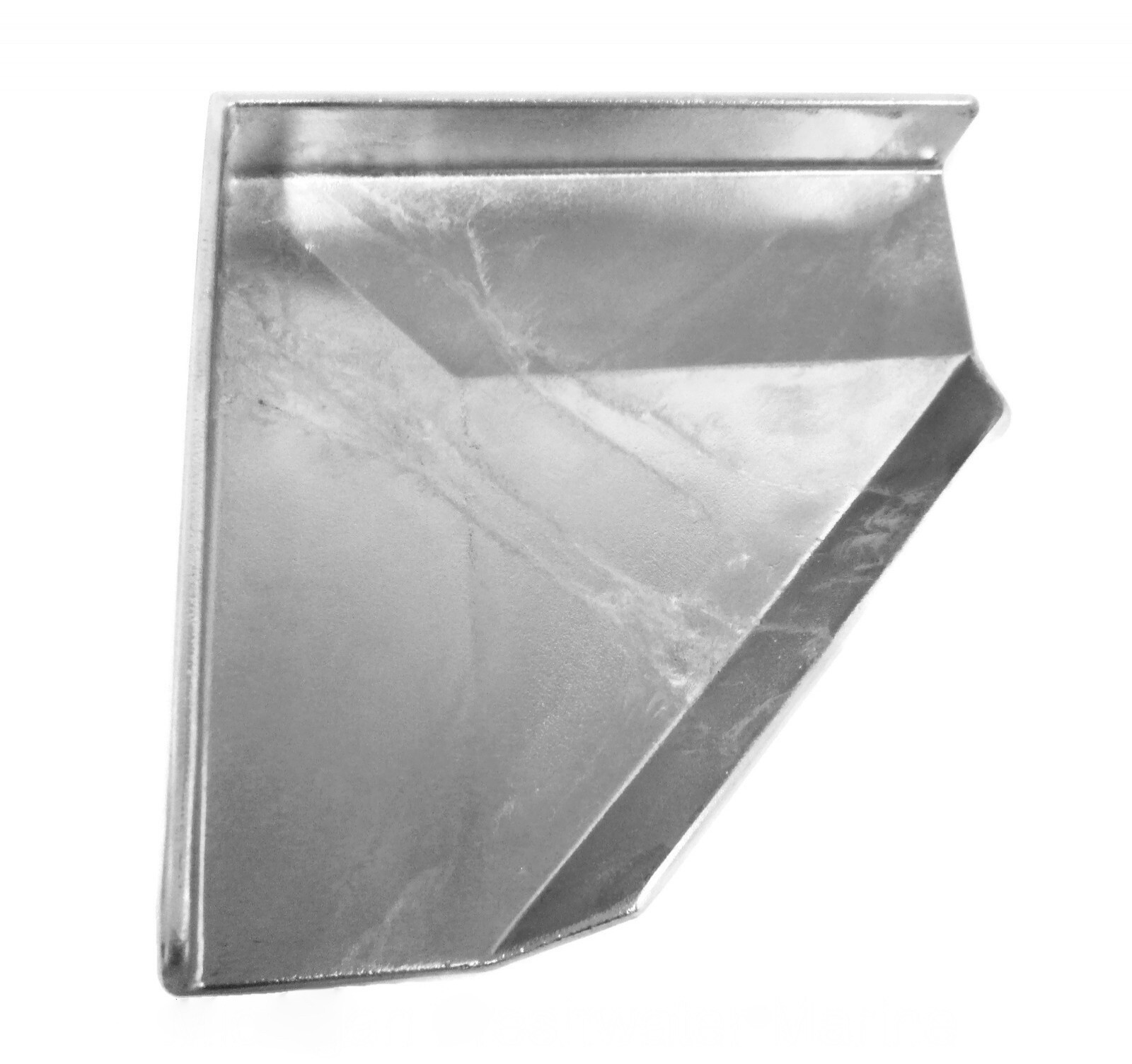 One Cast Aluminum Boat Transom Corner Bracket End Cap + 1 Handle MADE ...