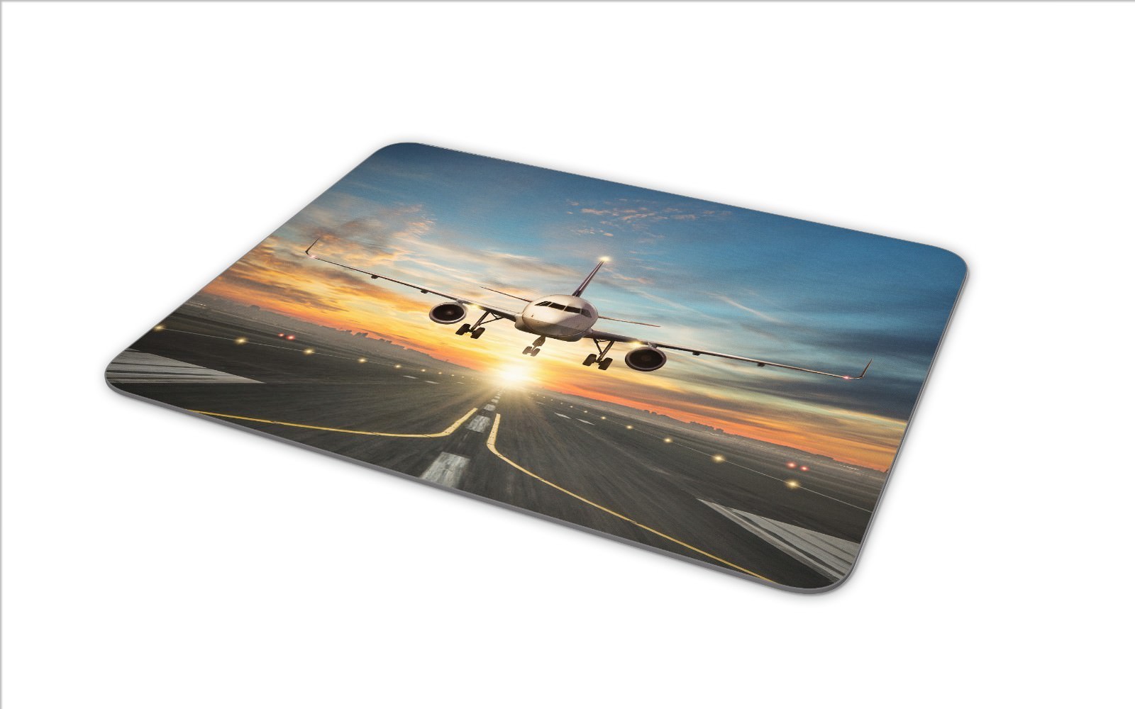 Flying Plane Mouse Mat Pad - Jet Aircraft Aeroplane Dad Gift PC ...