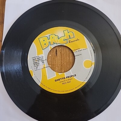 Red Rat Ghetto People / 2004 45 Reggae Dancehall B-rich Kingston | eBay