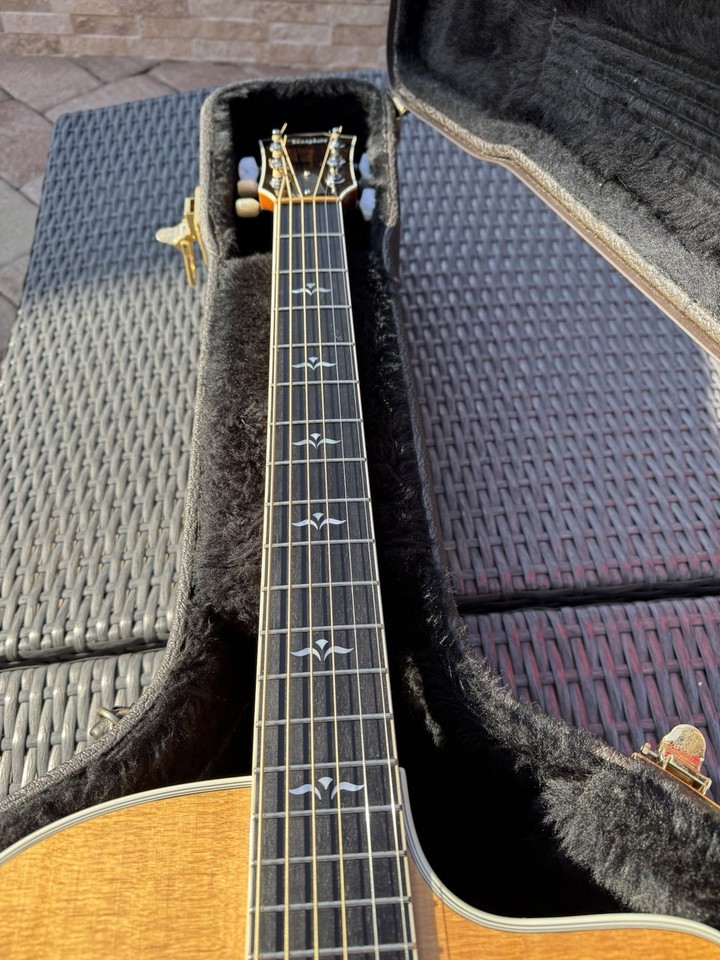 Taylor 615CE Jumbo A+A+A+ Flame Maple, 2002 acoustic / electric guitar ...