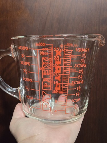 Vintage PYREX Liter Measuring Cup. | eBay