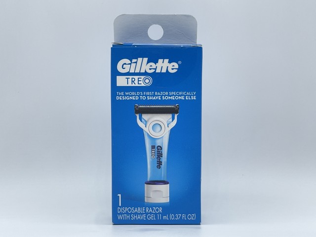 9pk Gillette Treo Disposable Razor W/built-in Shave GEL for Caregivers ...
