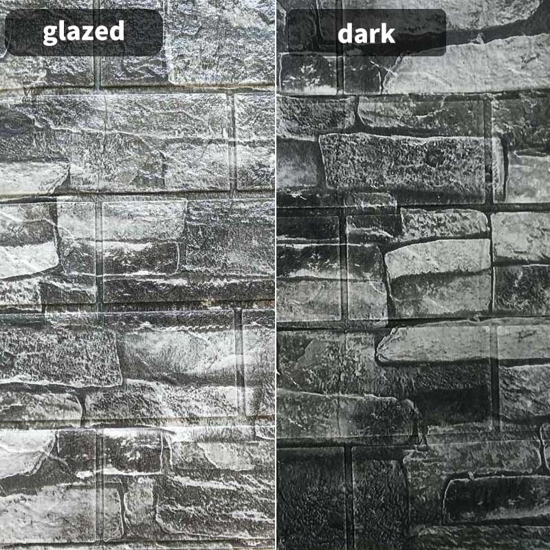 60X 3D Tile Brick Wall Sticker Self-adhesive Waterproof Foam Panels ...