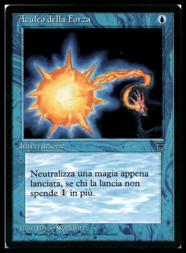 Magic the Gathering MTG Force Spike Italian Legends Near Mint or Better ...
