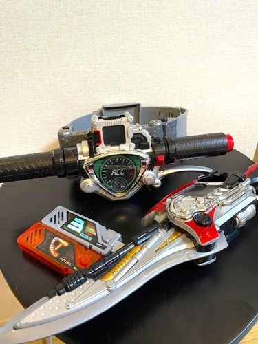 Kamen Rider W Double DX Accel Driver & DX Engine Blade Gaia Memory ...