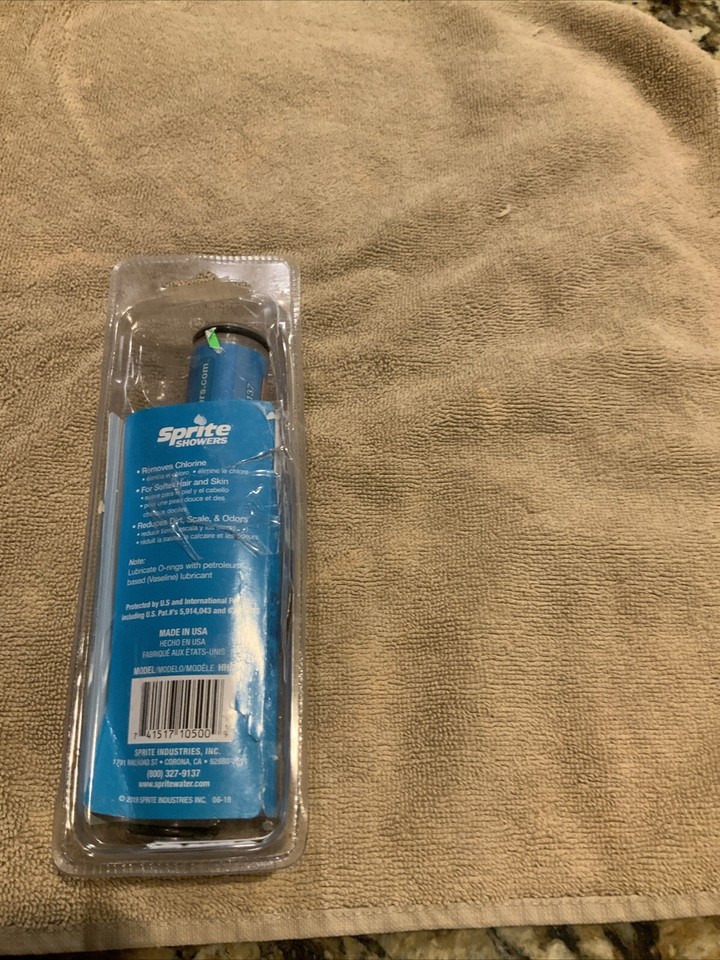 Sprite Shower Pure Filter 1PK Replacement Cartridge Model HHC with ...