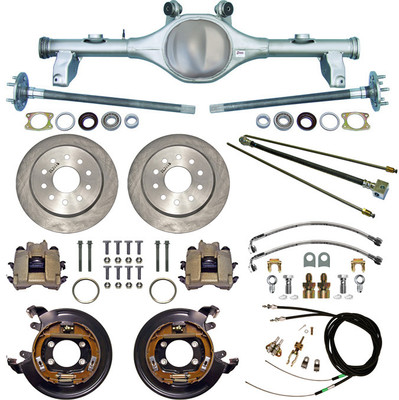 CURRIE 78-87 GM G-BODY REAR END & DISC BRAKES,LINES,PARKING BRAKE ...