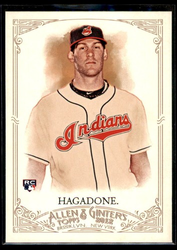2012 Topps Allen & Ginter Nick Hagadone #143 Cleveland Indians | eBay