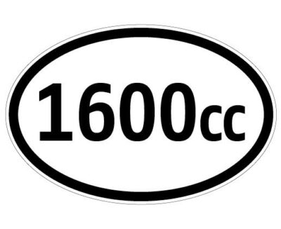 Air Cooled Volkswagen 1600cc Oval Decal | eBay