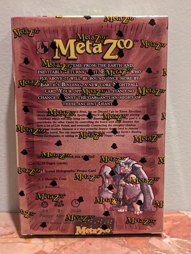 ELDER MATLOX METAZOO NIGHTFALL THEME DECK 1ST EDITION NEW SEALED | eBay
