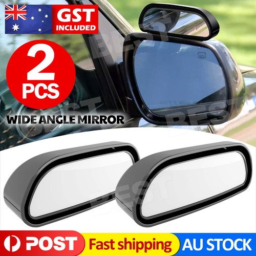 2x Adjustable Blind Spot Wide Angle Rear View Side Mirror for Universal ...